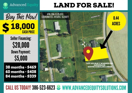 .44 Acre Lot in Anderson, SC – No HOA Fees – Bring your Mobile Home! 25 ...